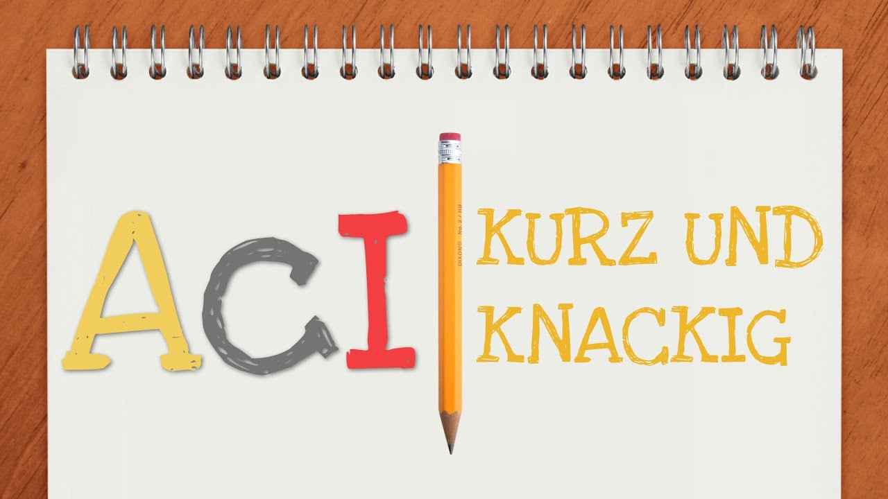 Latein erklärt | AcI in 4 MINUTEN erklärt - YouTube