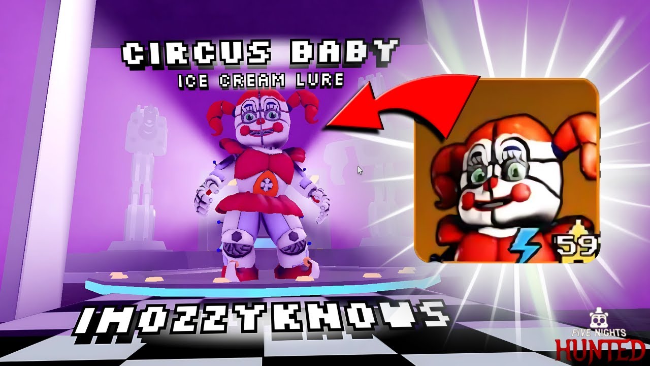 This Is How A Level 59 Circus Baby WITH "Ice Cream Lure" Wins FAST In ...