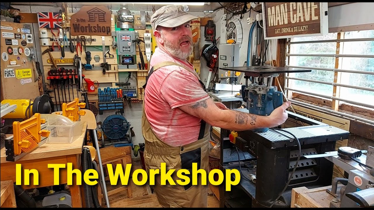 In The Workshop / Router Table, Clock, Garage - YouTube