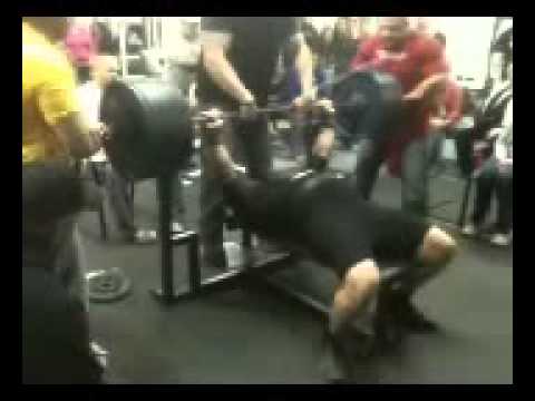 Regionals J.W. POTTS 683 bench press - YouTube