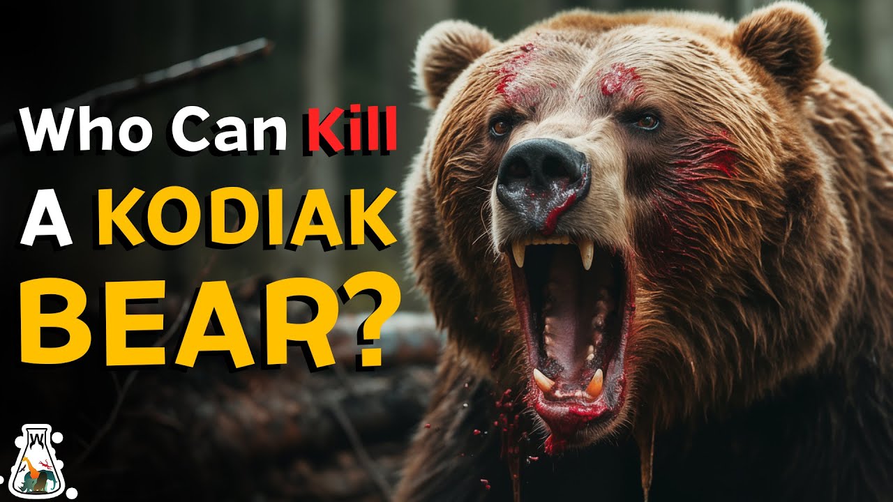 6 Animals That Could Defeat a Kodiak Bear - YouTube