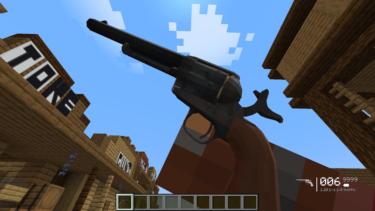 Minecraft Tacz Gunpowder Revolution Gun Pack v1.1.1 Showcase (All ...