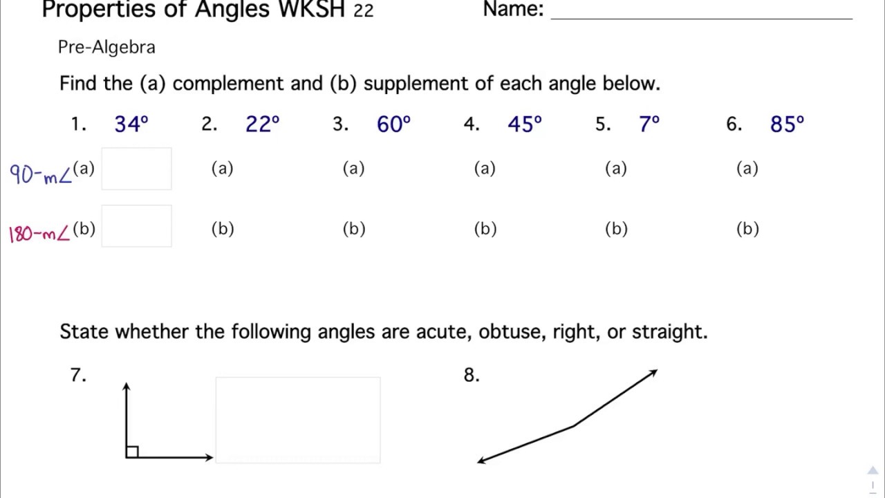 Properties of Angels (22) WKSH: #s 1-12 - YouTube