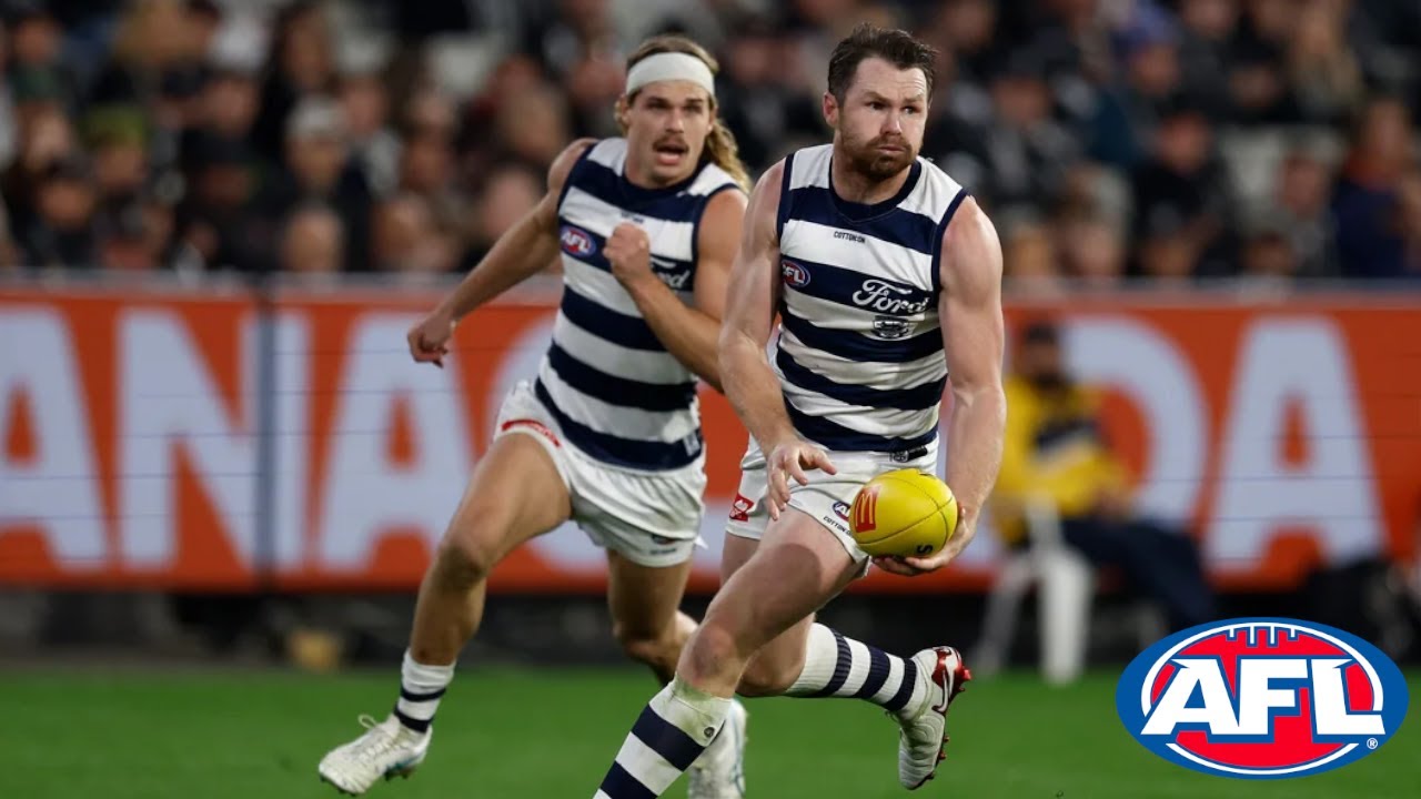 Patrick Dangerfield Round 8 2025 AFL Highlights: 29 Disposals & 1 Goal ...