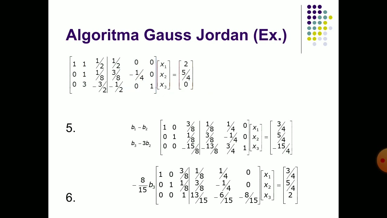 6 analisa numerik metode numerik dan faktorisasi LU - YouTube