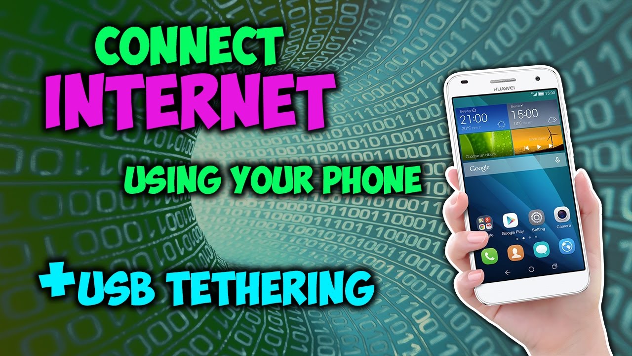 How to Connect Internet to Your Computer Using an Android Phone? - YouTube
