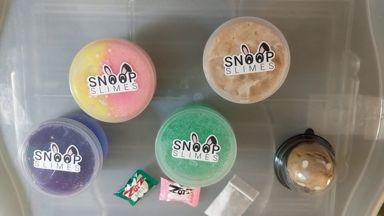 Slime Unboxing: Snoop Slimes - YouTube