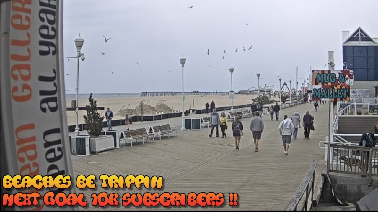 Ocean City, MD Boardwalk Cam - Maryland beach live webcam - ocean city ...