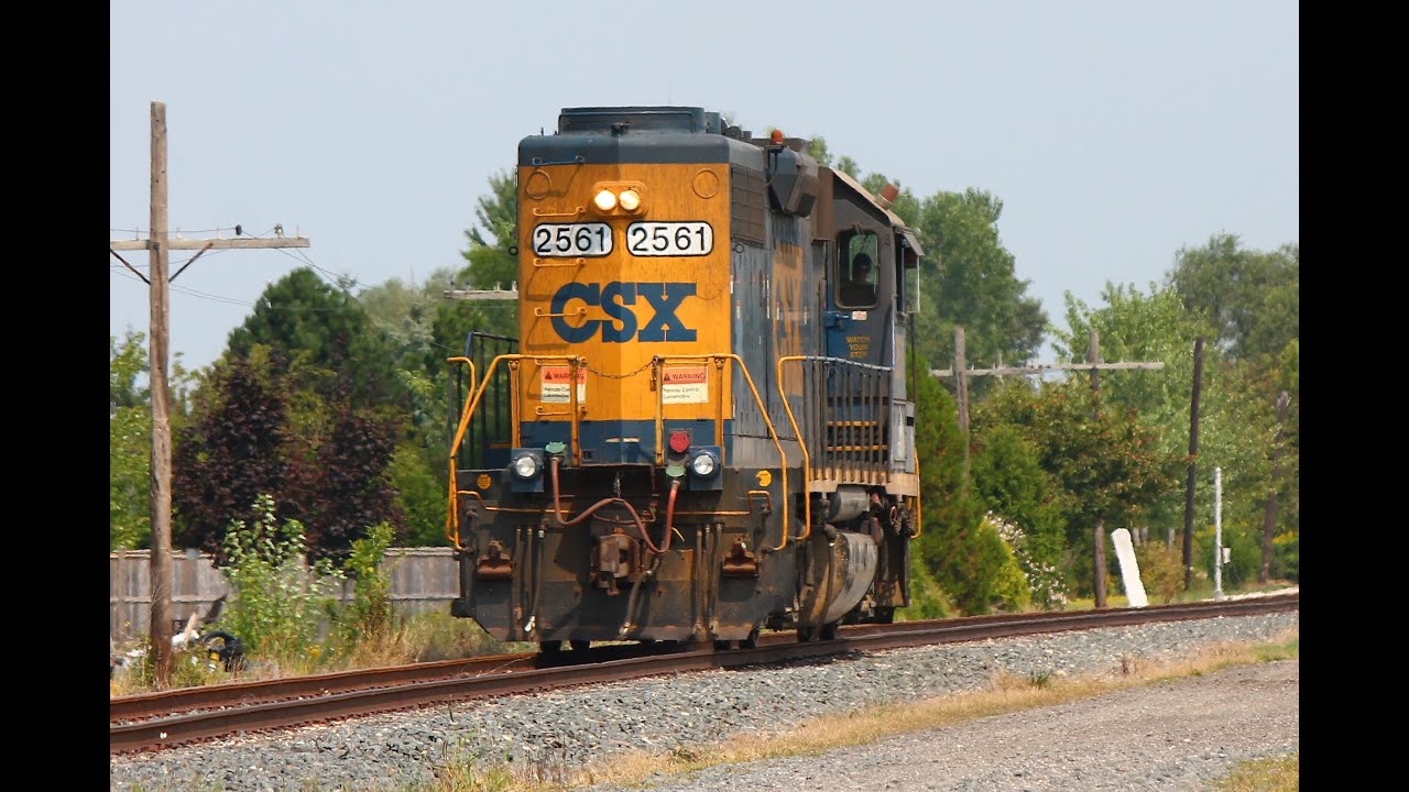 Chasing CSX in Canada [HD] - YouTube
