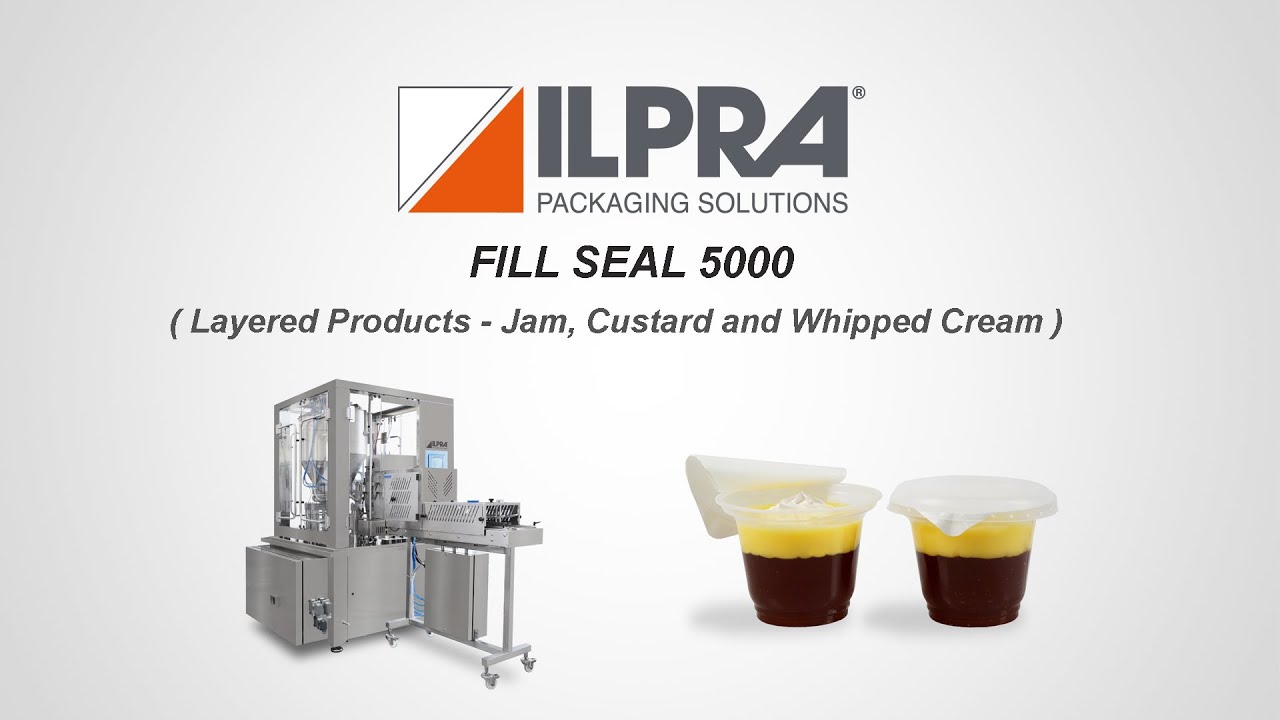 ILPRA Filling Sealing Machine - Dosing and Shaping -Layered Products ...