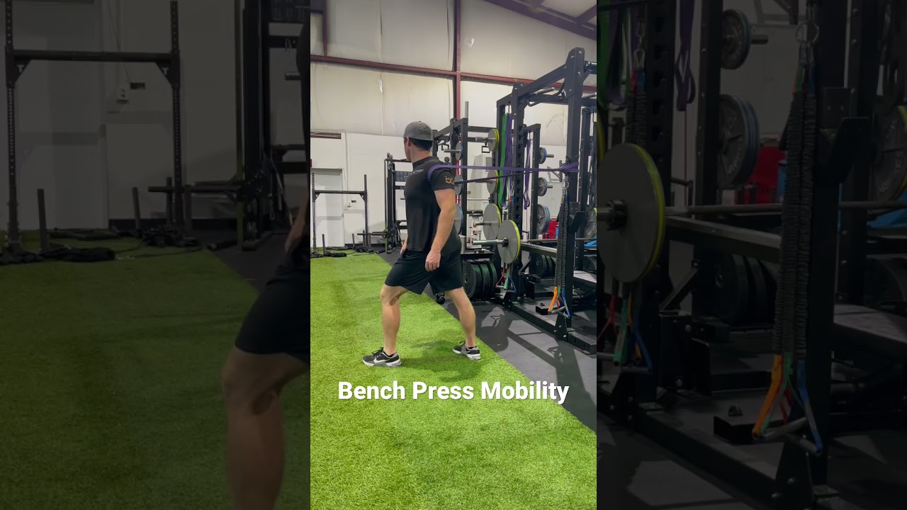 Bench Press Mobility Shoulder Extension - YouTube