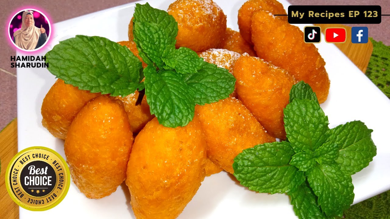 4 INGREDIENTS ONLY | Authentic Kuih Recipe | Cik Mek Molek | Tasty ...