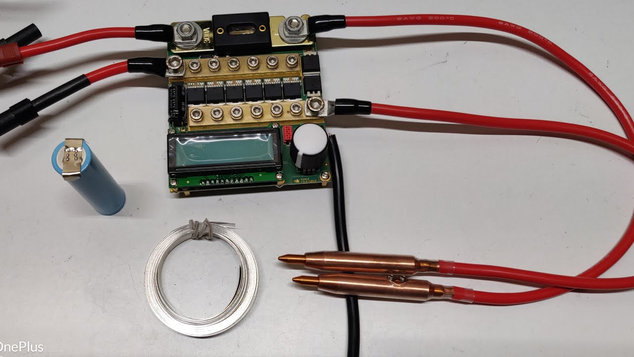 Kweld Soldadora de Puntos Funcionamiento (Parte 2) - YouTube