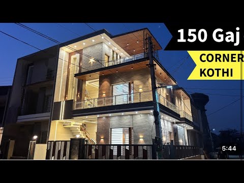 27x50 Corner Kothi For Sale at Just 1.70 Cr (4bhk Corner kothi) Rooftop ...