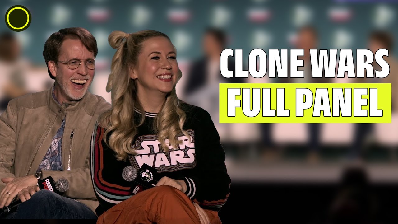 Star Wars: The Clone Wars | FULL PANEL | Ashley Eckstein, Matt Lanter, James Arnold Taylor ...