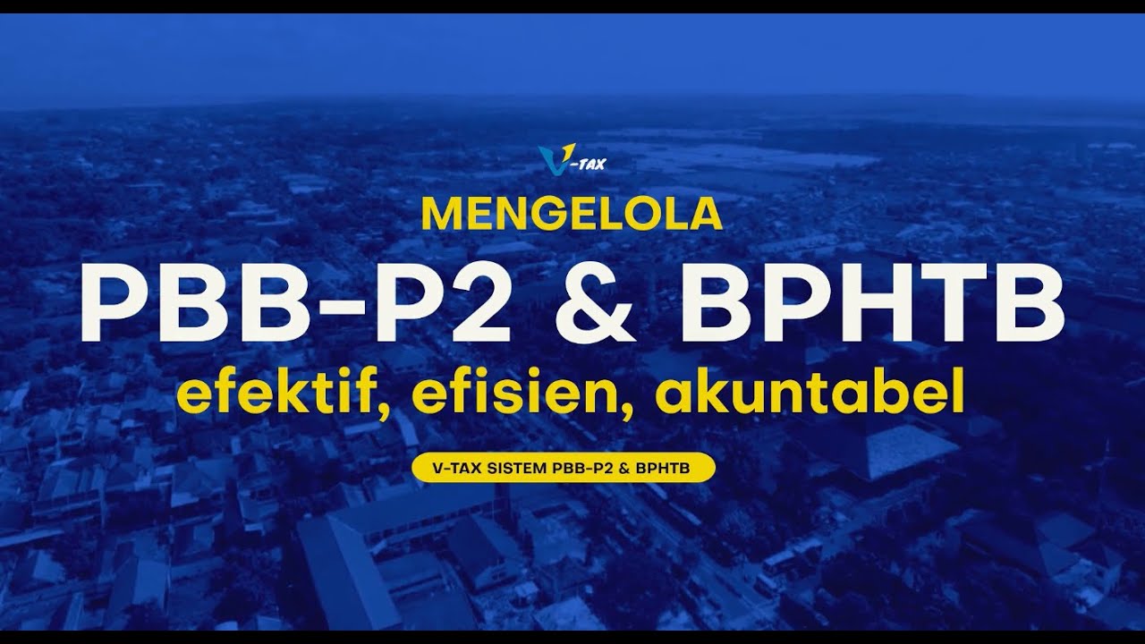 V-TAX Sistem Informasi PBB-P2 dan BPHTB - YouTube