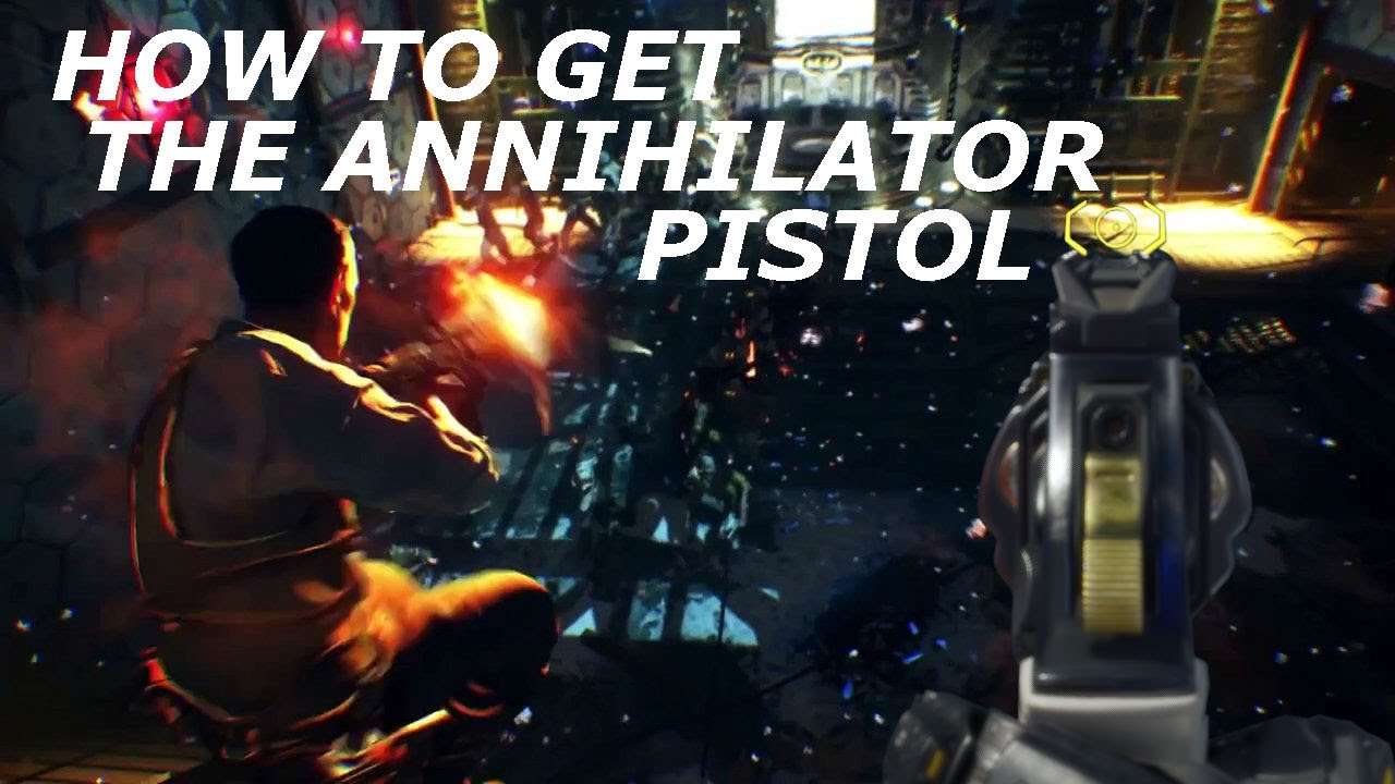 How to get the Annihilator Pistol - YouTube
