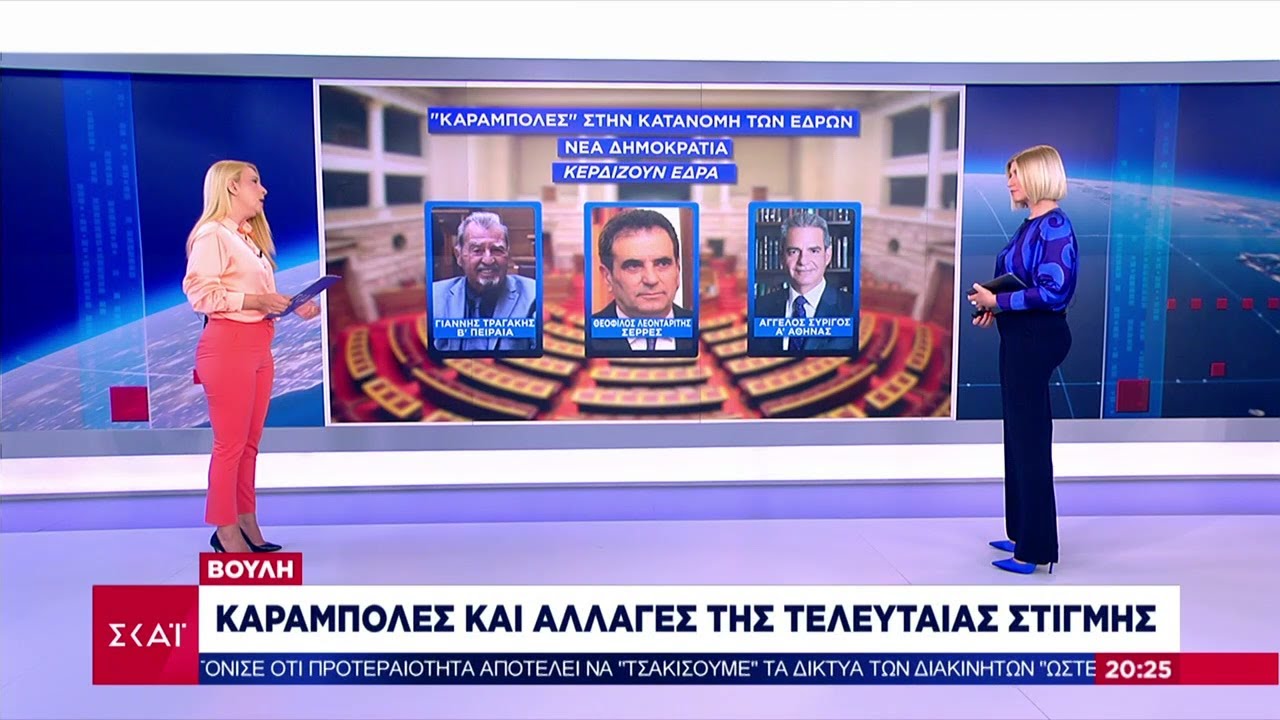 Βουλή: «Καραμπόλες» στην κατανομή των εδρών – Τα κόμματα και οι ...