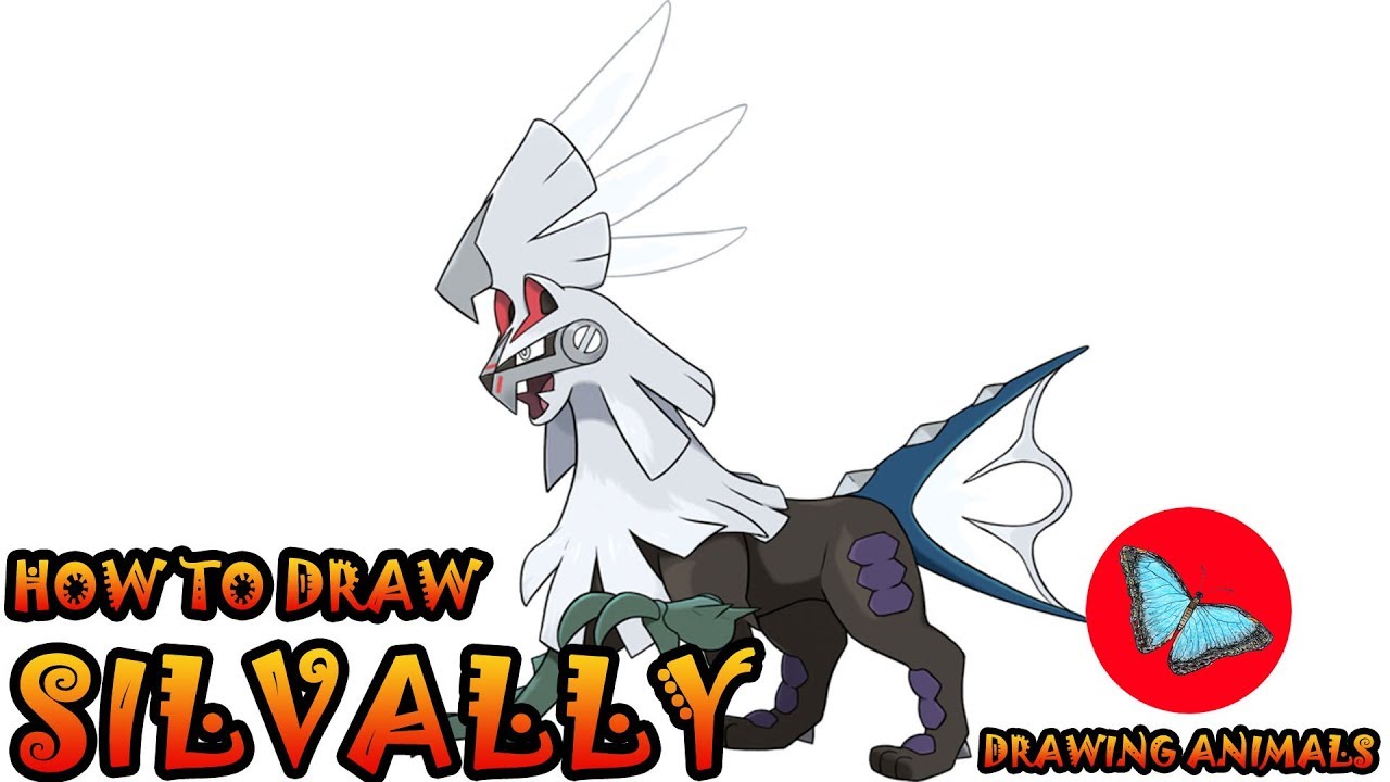 How To Draw Silvally From Pokemon | Drawing Animals - YouTube