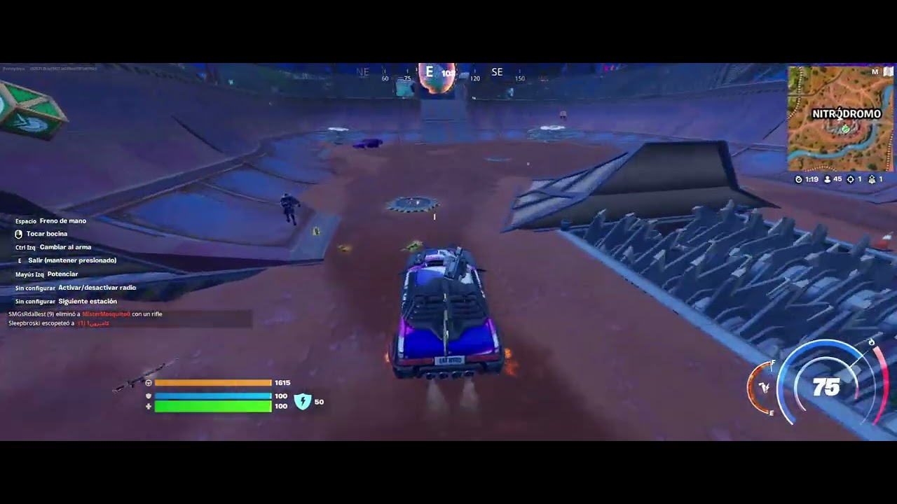 Fortnite nitrodrome epic entrace - YouTube