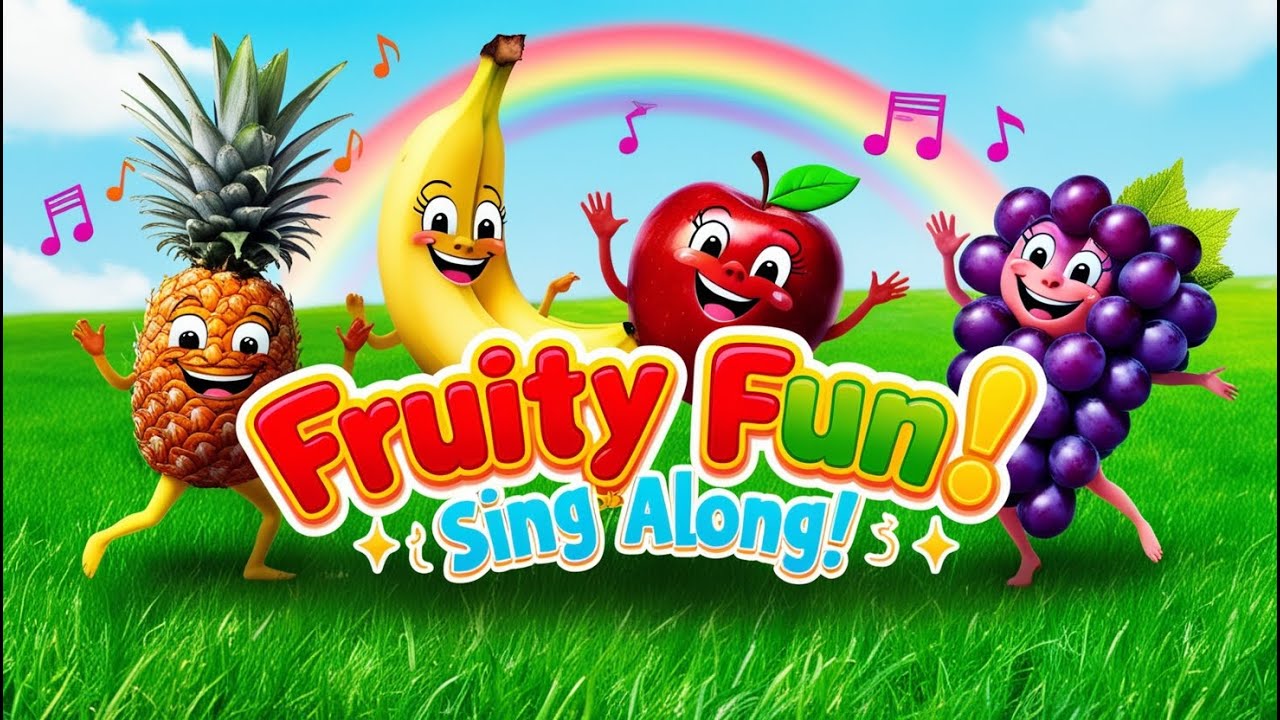 Fruity Fiesta! 🍓 Sing, Dance, and Learn About Yummy Fruits - YouTube