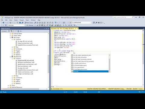 Sistema de asistencias en C# y SQLserver desde 0 part 2 - YouTube