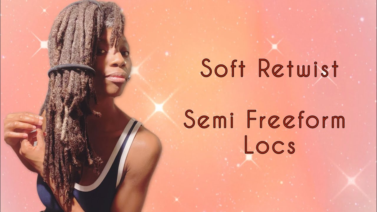 I Did a Soft Retwist on my Semi-Freeform Locs and Wanted to Pop out and ...