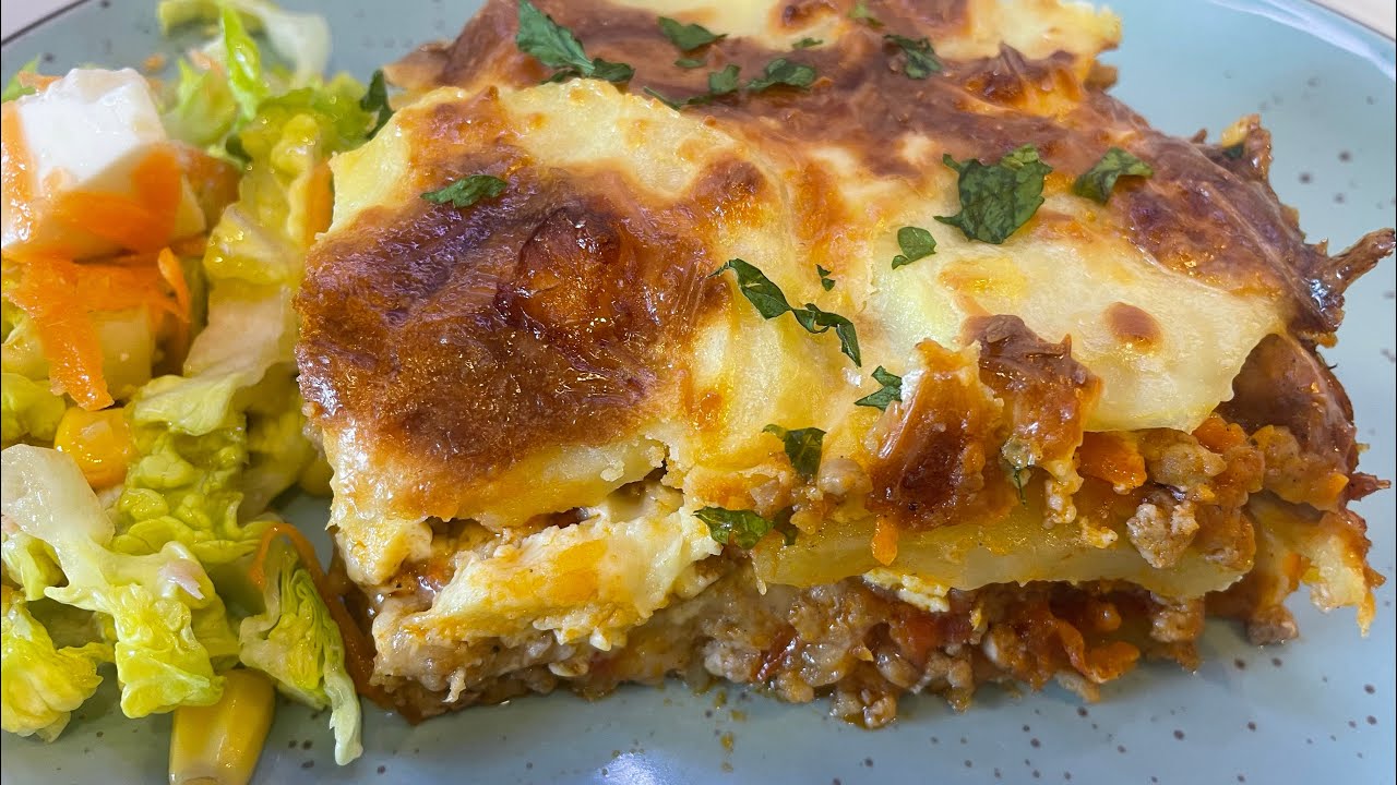 “El Arte de Cocinar Musaka con Carne Picada y Patatas :Un viaje ...
