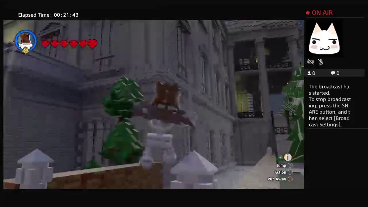 Lego worlds Ps4 building the white house - YouTube