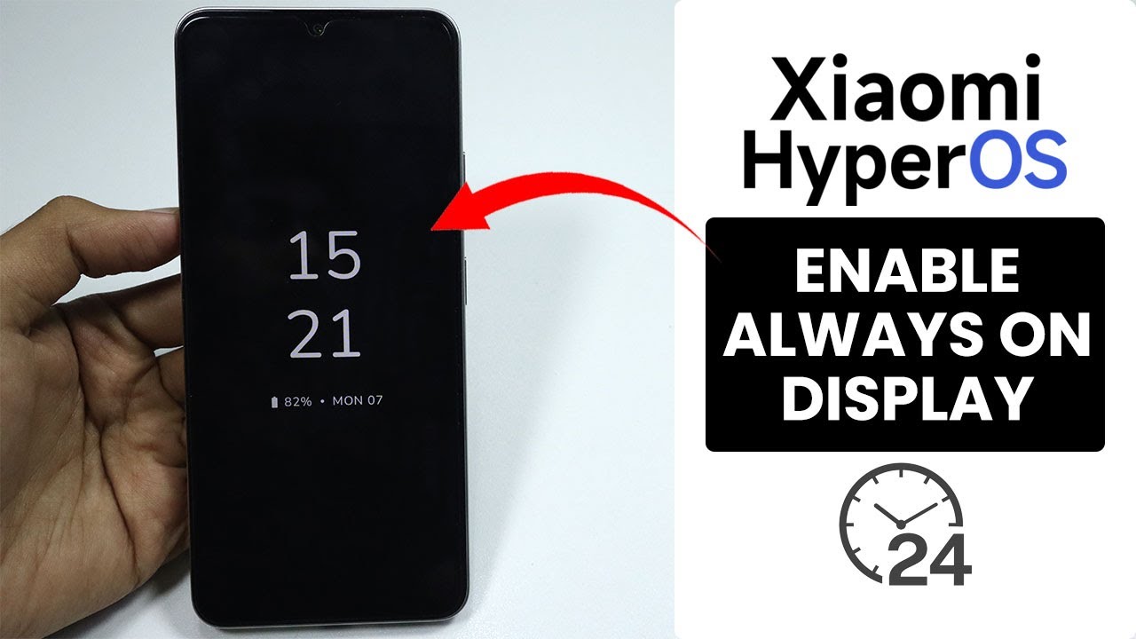 How to Enable Always On Display In Any HyperOS Device - YouTube