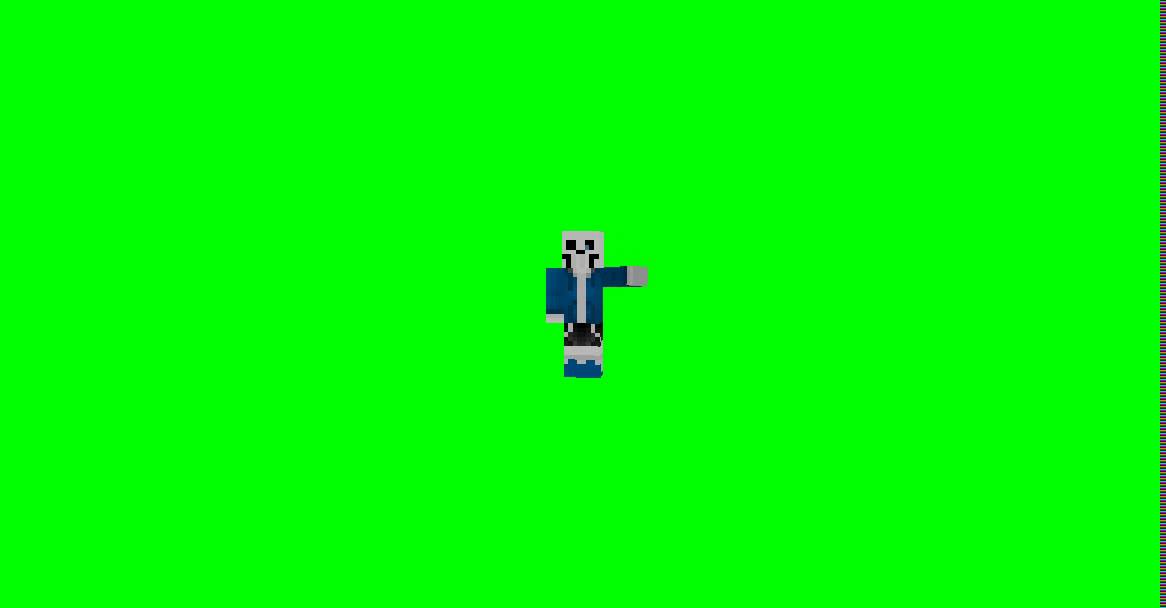 sans green screen kinda - YouTube