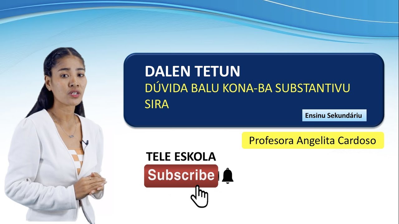Episódio 490 - Dalen Tetun, Ensinu Sekundáriu, aula 6, Dúvida kona ba ...