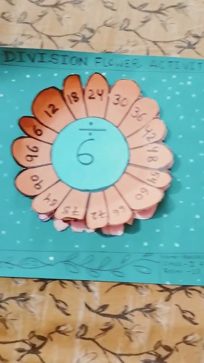 Division Flower Activity #shortsvideo - YouTube
