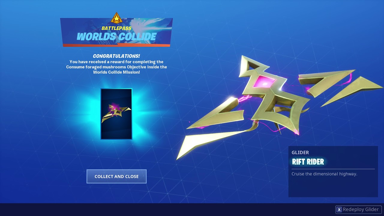 *UNLOCKING* The Rift Rider Glider In Fortnite...!!! - YouTube