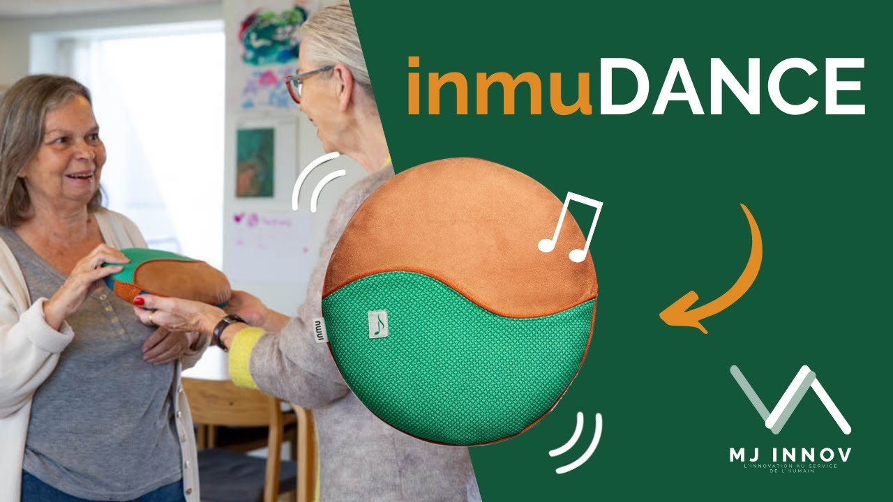 L'inmuDANCE, le coussin multi-sensoriel anti-stress - YouTube