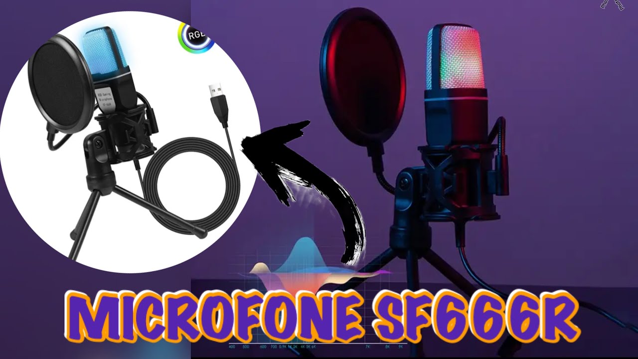 MICROFONE SF666R DO ALIEXPRESS UMBOXING - YouTube