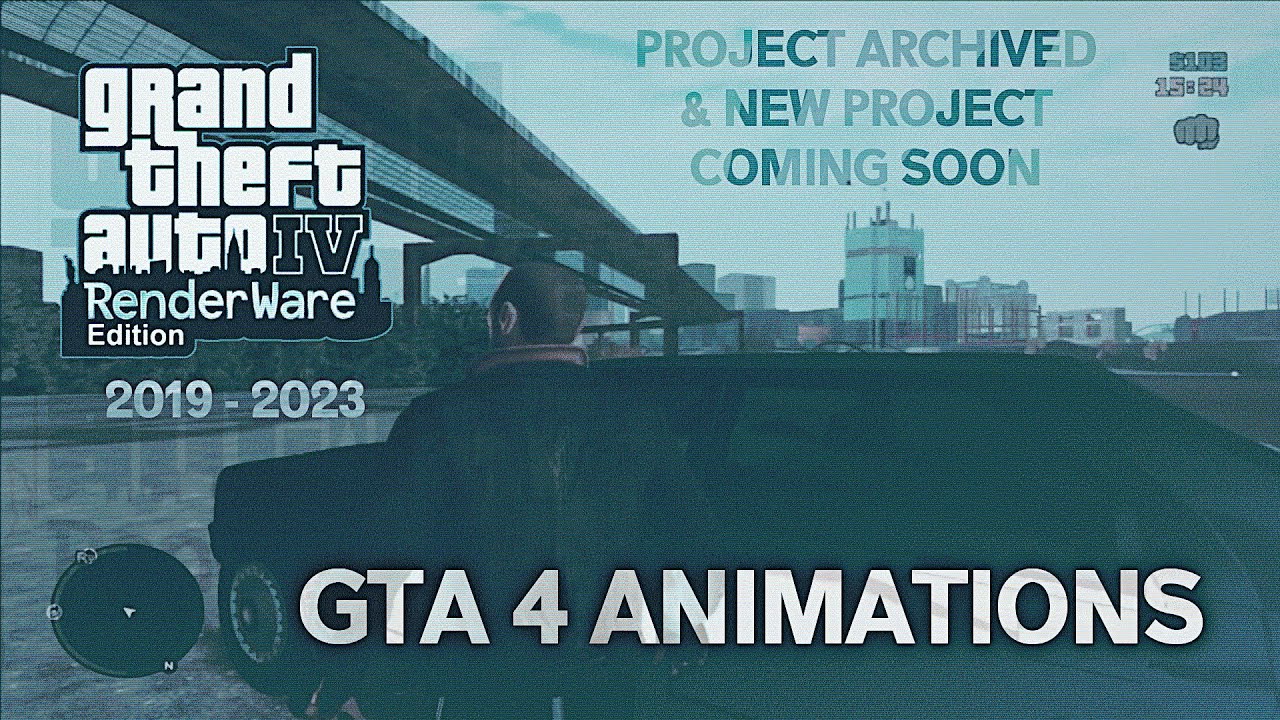 [PROJECT ARCHIVED] GTA IV RenderWare Edition + GTA 4 Animations | My ...