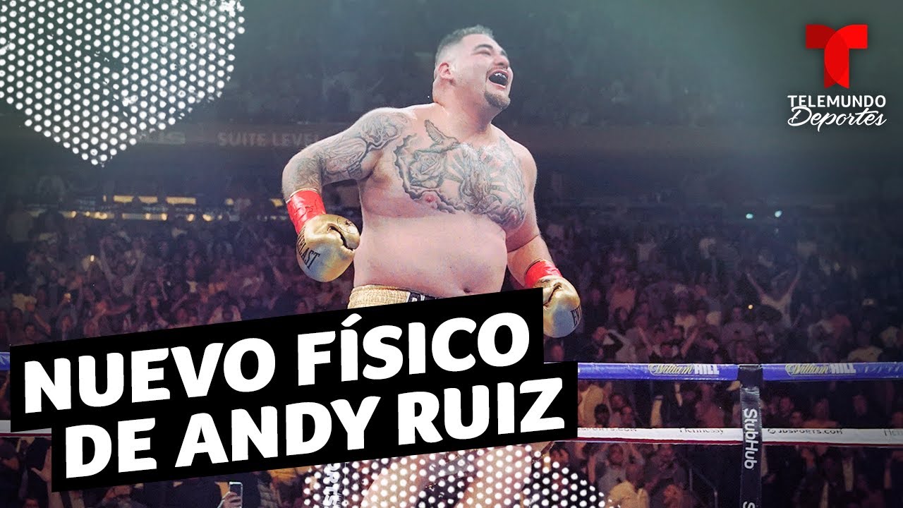 Andy Ruiz luce su impresionante físico tras dejar el Canelo Team ...