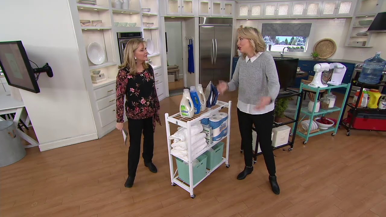 Pop-It Heavy Duty 3-Tier Collapsible Rack on QVC - YouTube