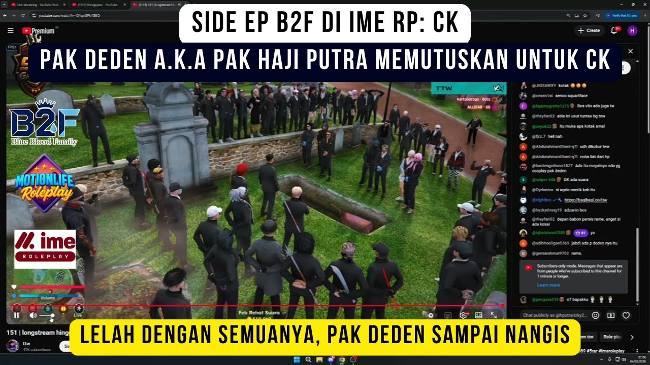 SIDE EP B2F di IME RP : Pak Deden A.K.A Pak Haji Putra CK ! Pak Deden ...