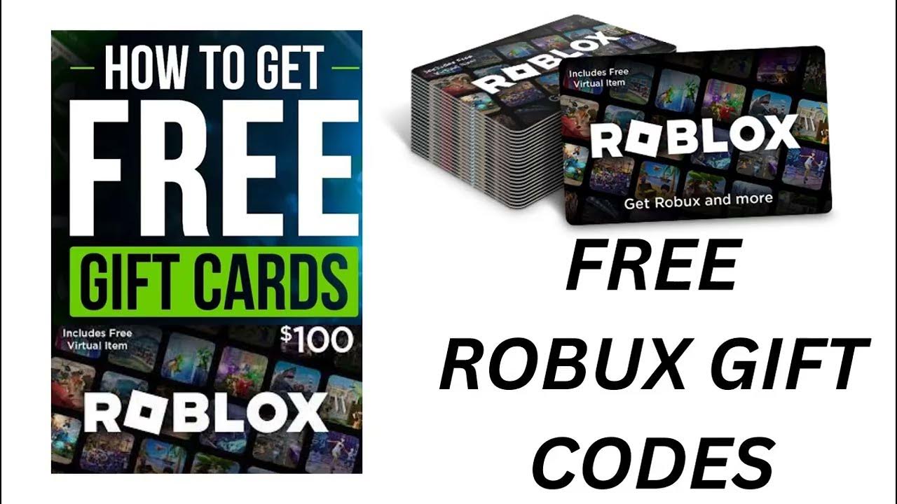 Free Roblox in Robux Gift Card Codes 2024 Unused = Free 10000 Roblox ...