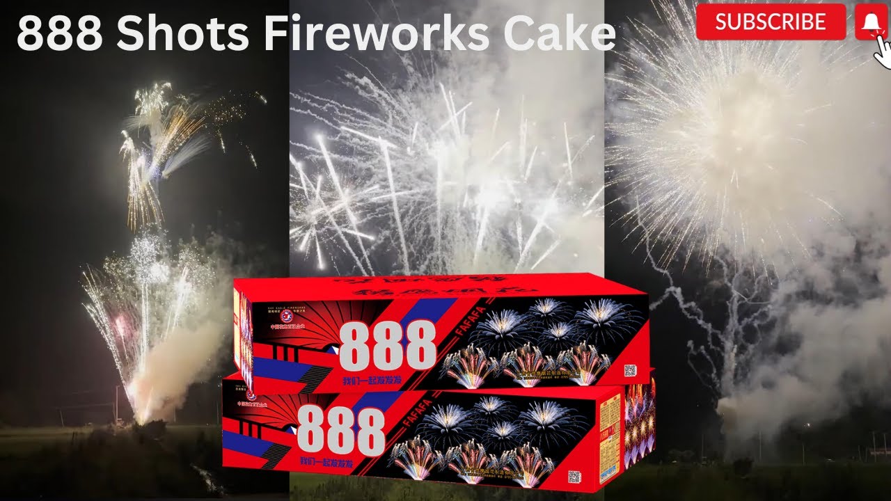 888 Shots Fireworks Cake by Sky Eagle Fireworks 2023 - YouTube