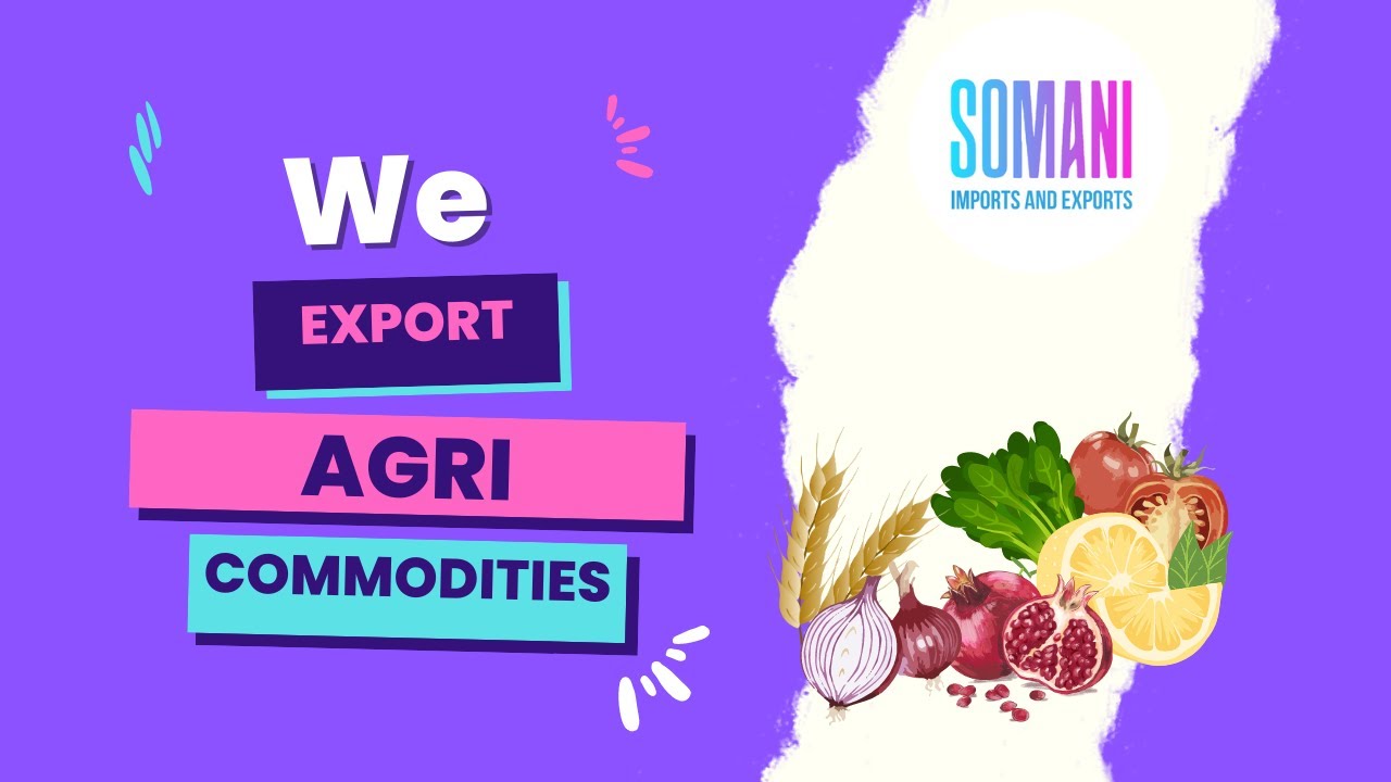 Agri Commodities for Export - YouTube