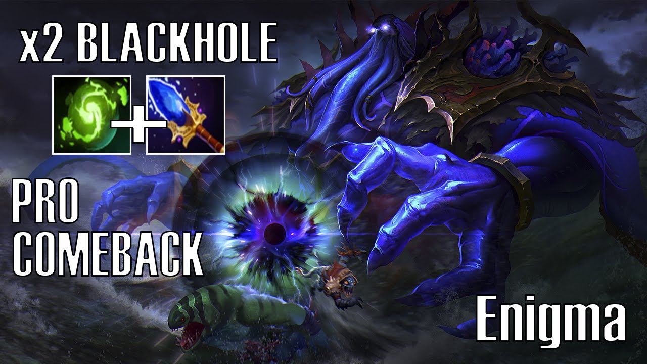 Enigma Pro Game Refresher 2x BlackHole - Godadico Dota - YouTube