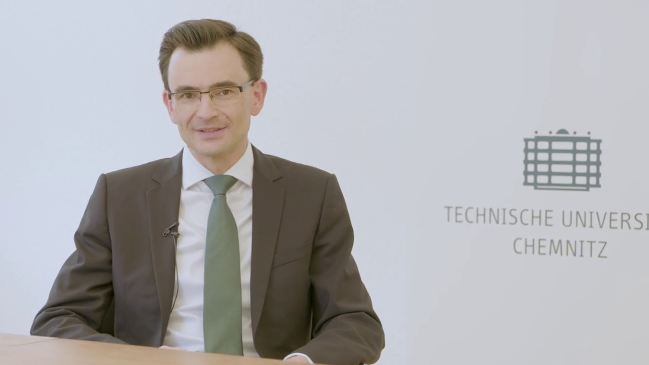 Prof. Dr. Gerd Strohmeier - Rektor der TU Chemnitz #wirsindchemnitz ...