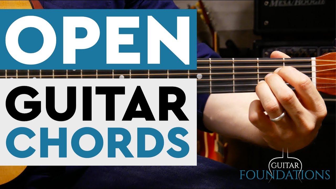 How to Play the Open A D & E Chords on the Guitar - 17 Guitar ...