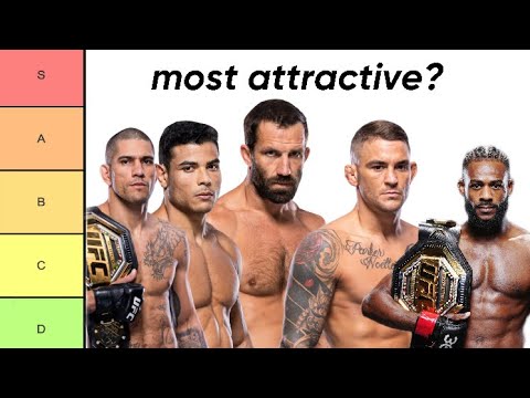 Most Attractive Male Fighters In The UFC (Tier List) - YouTube