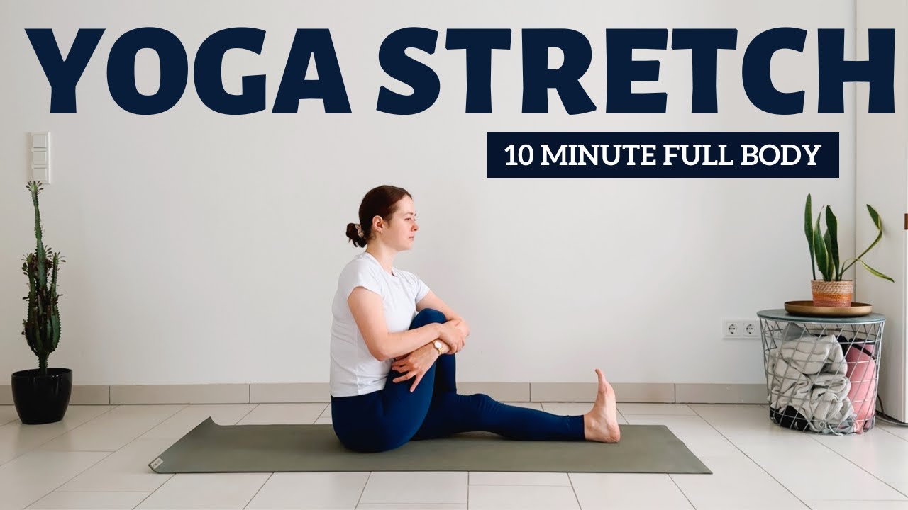 10 min Full Body Stretch | Simple Yoga for Flexibility - YouTube