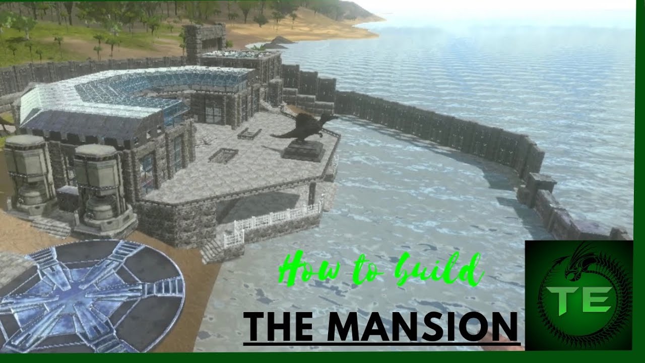 Ark Mobile Base Build Tutorial | How To Build The Mansion | Tutorial ...