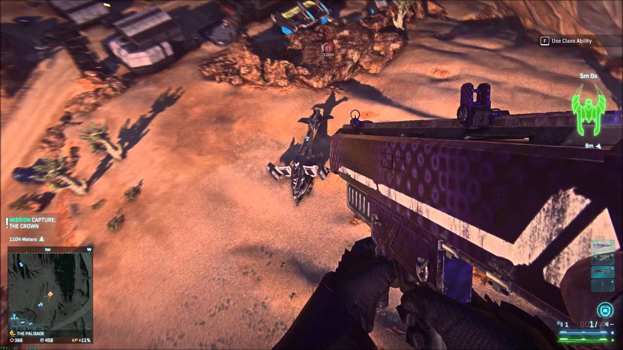Planetside 2 vs esf trick shots - YouTube